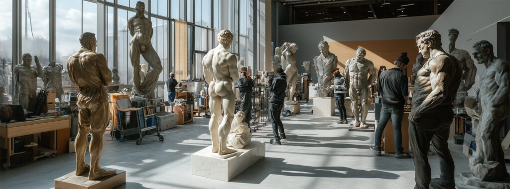Création de statues sur mesure dans tous les matériaux | sculpture concept